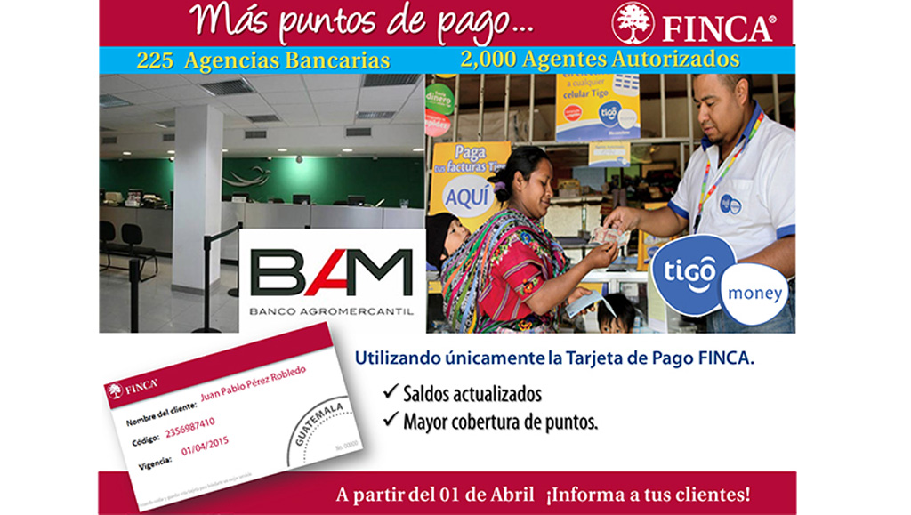 FINCA Guatemala expande su Red de Pagos | FINCA Guatemala